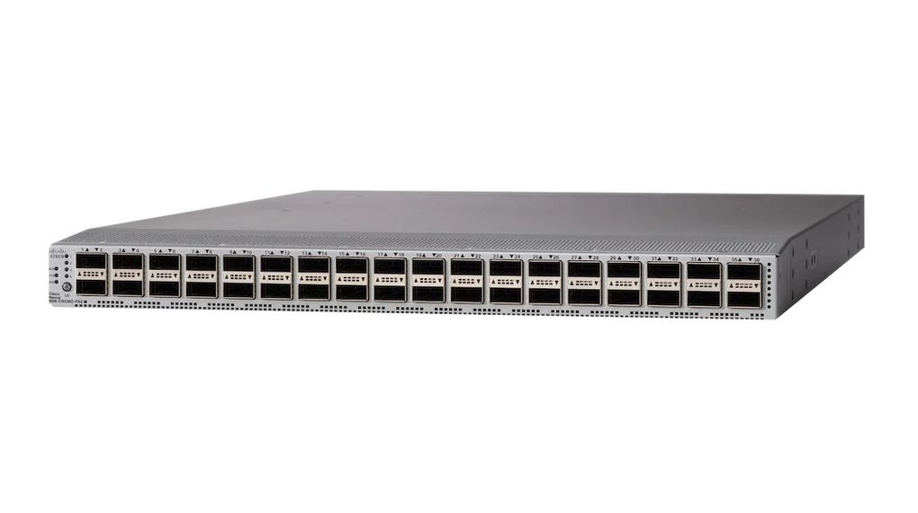 N9K-C9336C-FX2-E | Cisco Ethernet-switch, Fiberporter 36 QSFP28, 100Gbps, Layer 3 Managed | Elfa ...